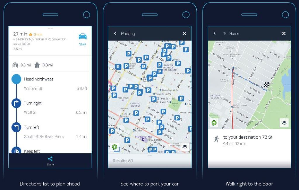 Autozine - Nieuws: HERE introduceert HERE WeGo App