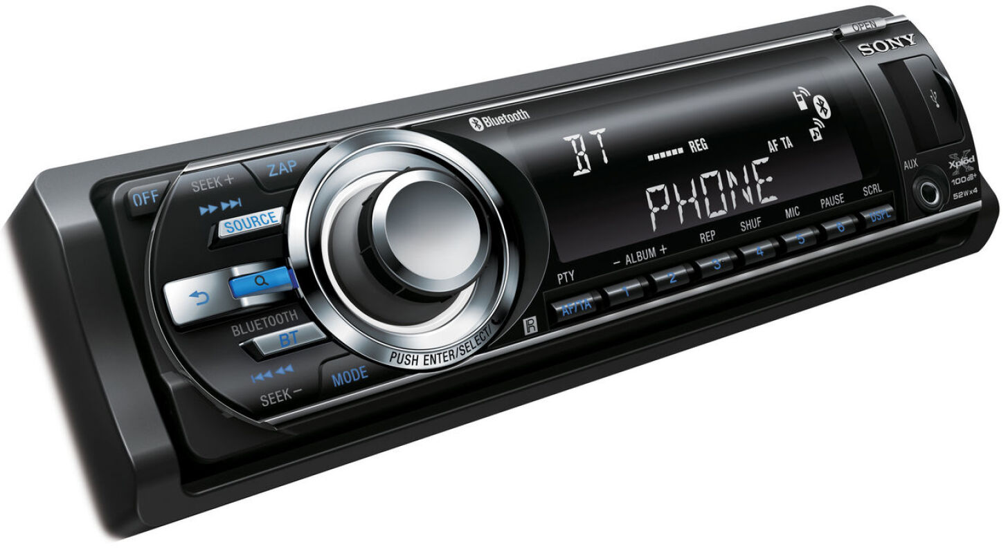 Autozine - Nieuws: Sony autoradio's verbinden draagbare muziekspelers